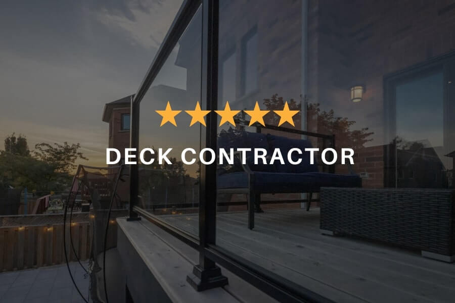 Deck Contractor Toronto ☑️ Design and Build | (647) 812-8367